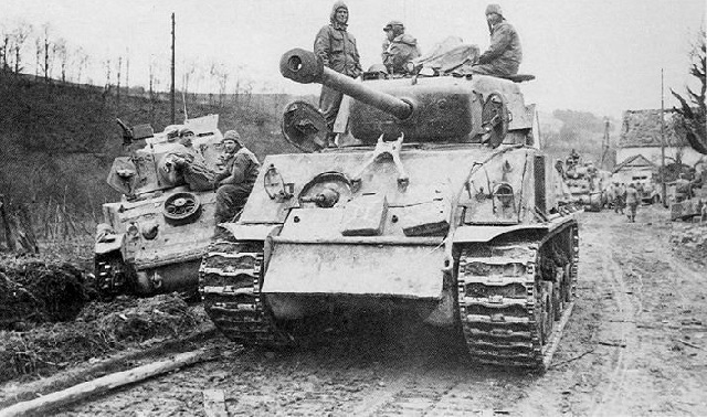 The M4A3E8 was the last modification of the US Sherman tank series ...