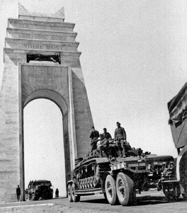 Italian Marble Arch in Libya – Mike's Research