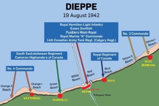 Dieppe France 1942 – Mike's Research