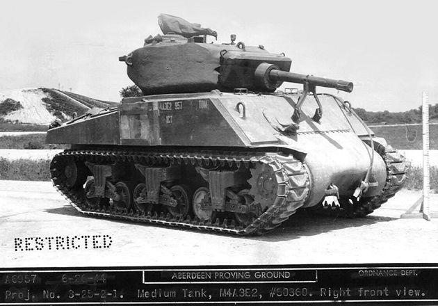M4A3E2 Jumbo Sherman 1944-45 – Mike's Research