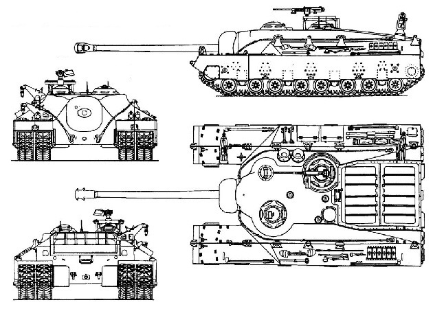 US Super-Heavy Tank T28 – Mike's Research