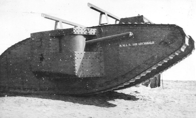 WWI First Tanks – Mike's Research