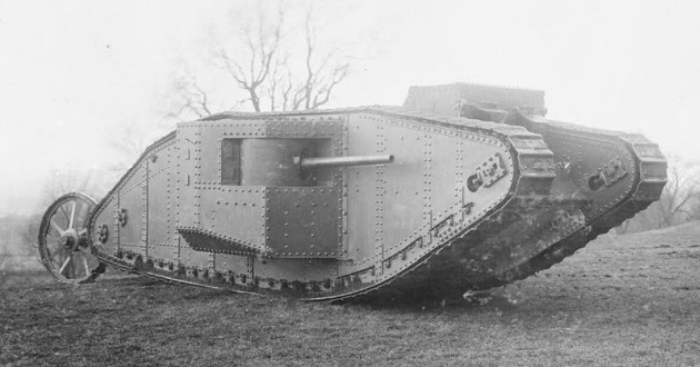 WWI First Tanks – Mike's Research