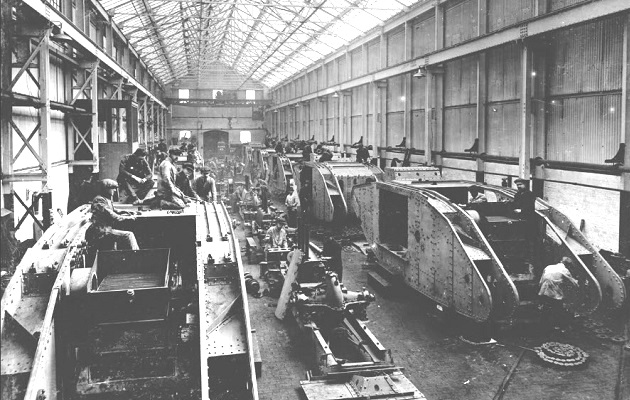 WWI First Tanks – Mike's Research