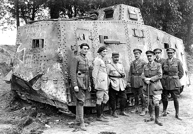 WWI Sturmpanzerwagen A7V – Mike's Research