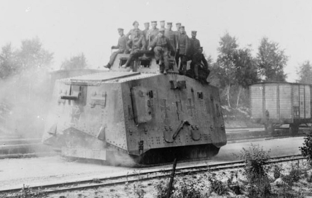 WWI Sturmpanzerwagen A7V – Mike's Research