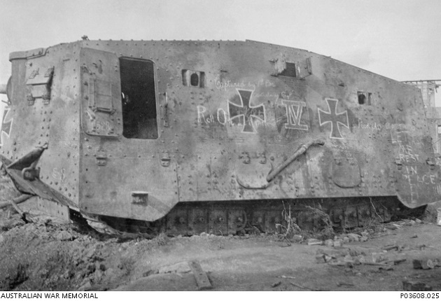 WWI Sturmpanzerwagen A7V – Mike's Research