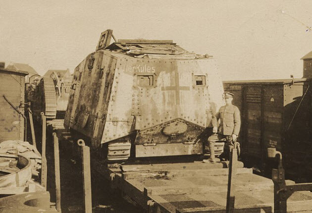 WWI Sturmpanzerwagen A7V – Mike's Research