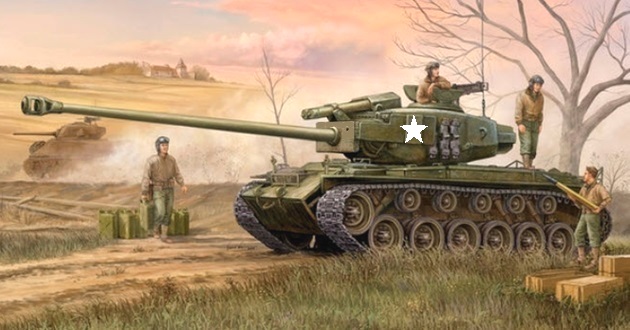 US T26E4 Super Pershing tank – Mike's Research
