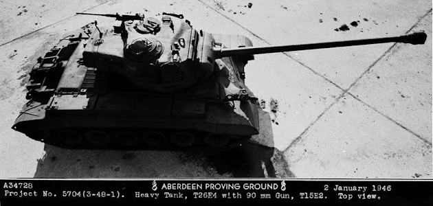 US T26E4 Super Pershing tank – Mike's Research