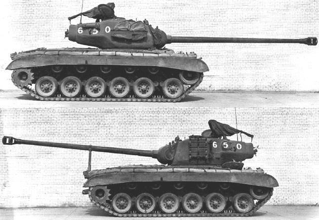 US T26E4 Super Pershing tank – Mike's Research