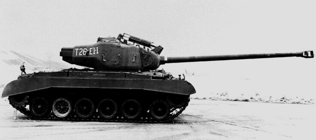 US T26E4 Super Pershing tank – Mike's Research