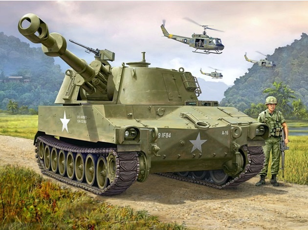 M108 and M109 Self-Propelled Howitzers in Vietnam – Mike's Research