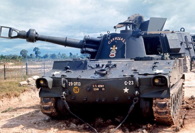 M108 and M109 Self-Propelled Howitzers in Vietnam – Mike's Research